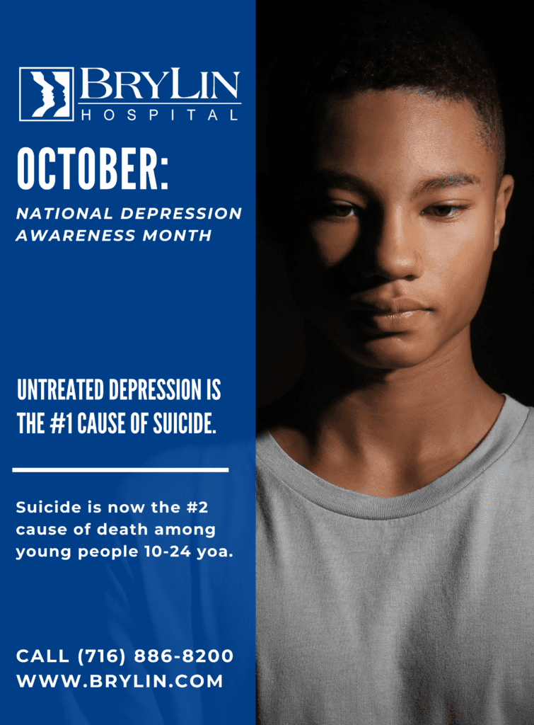 October is National Depression Awareness Month - BryLin Hospital October is National Depression Awareness Month - BryLin Hospital